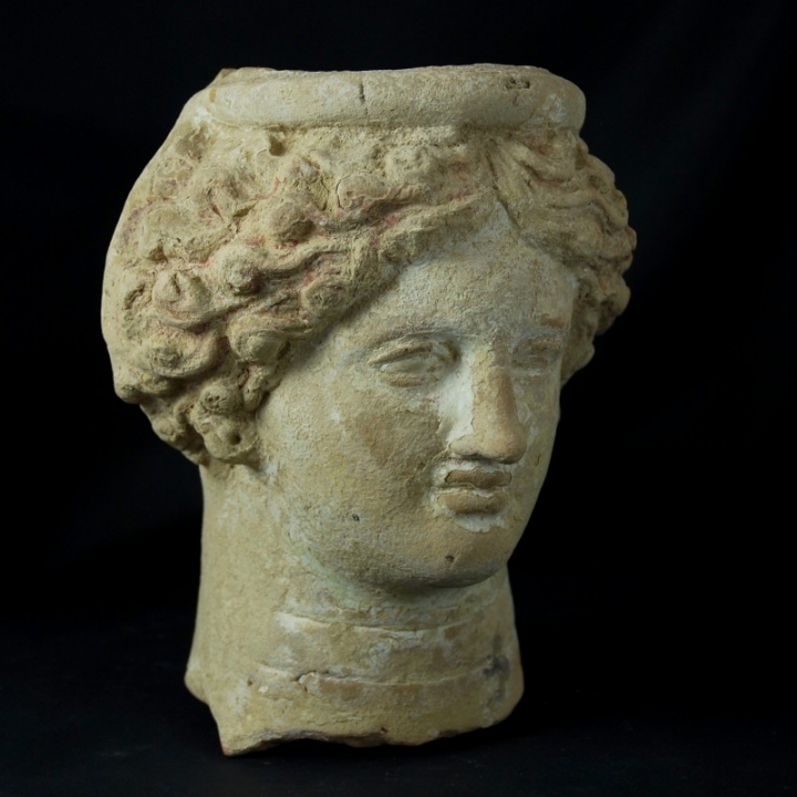 Large Terracotta Head of Demeter – Christoph Bacher