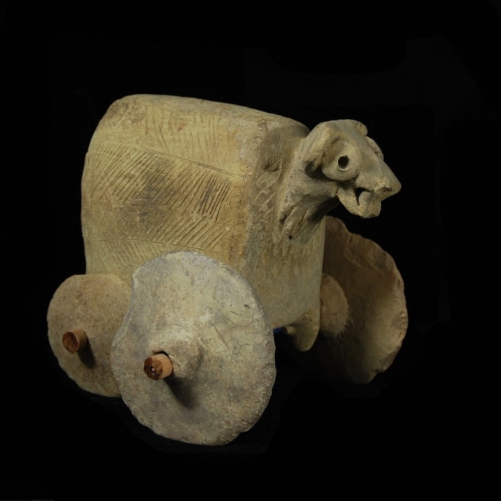 Syro-Hittite Zoomorphic Votive Chariot with a Bull’s Head – Christoph ...