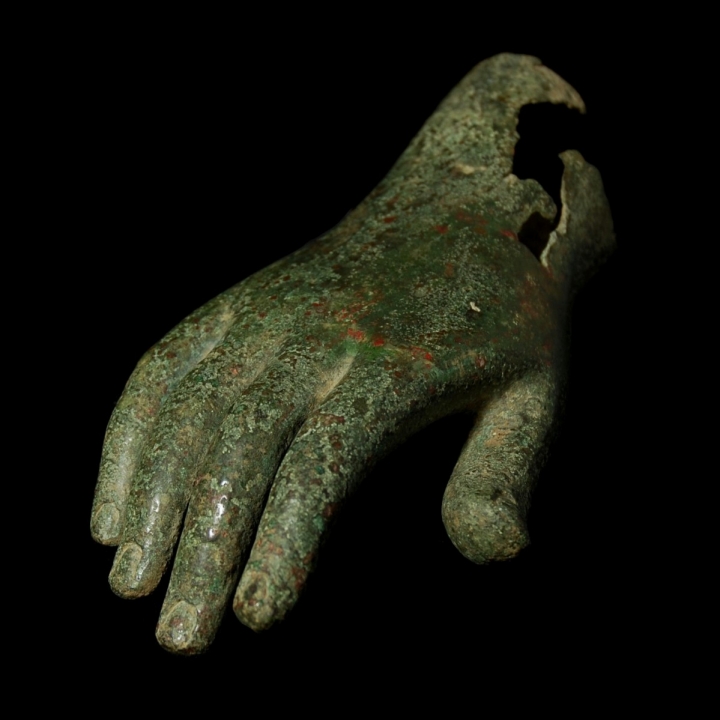 Life-size Bronze Hand of a Woman – Christoph Bacher