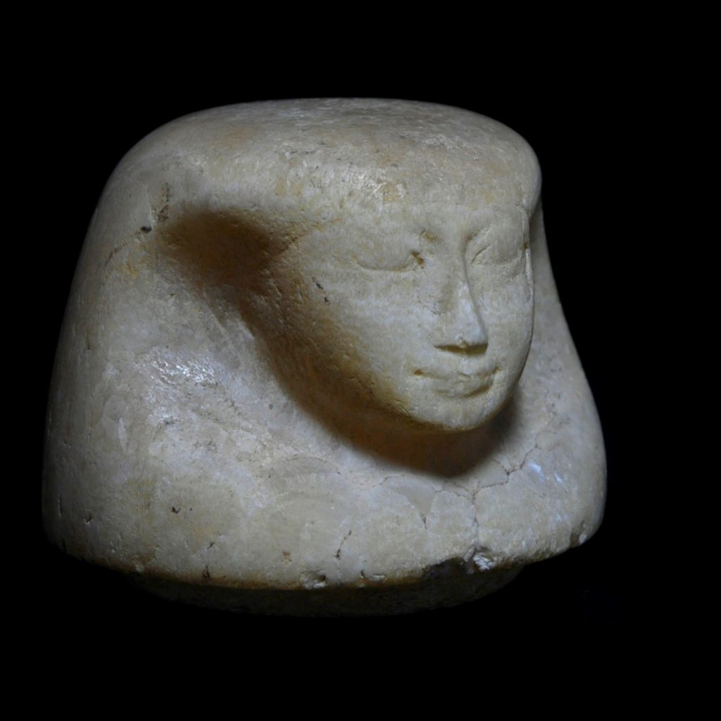 Canopic Jar Lid with Head of Imsety – Christoph Bacher