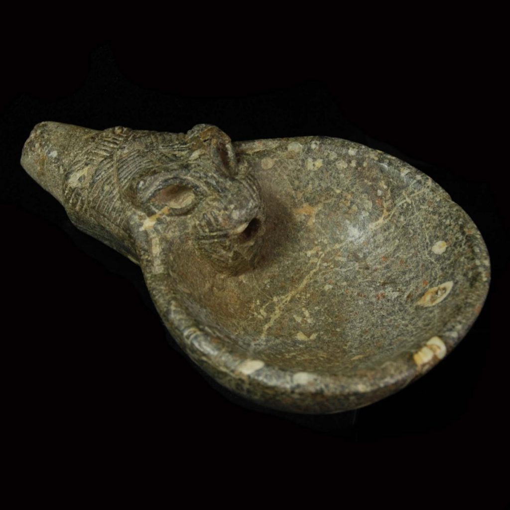 Assyrian Lion Libation Bowl – Christoph Bacher