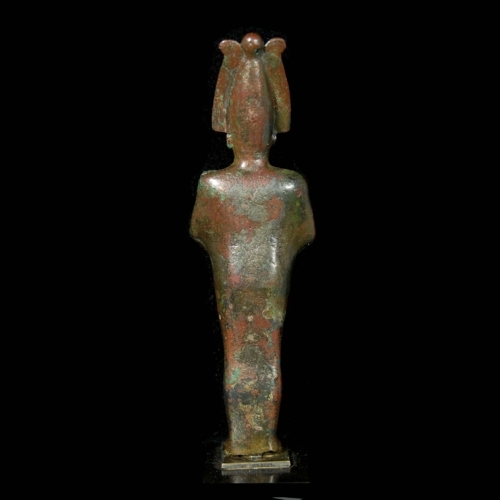 Bronze-Statuette des Osiris – Christoph Bacher