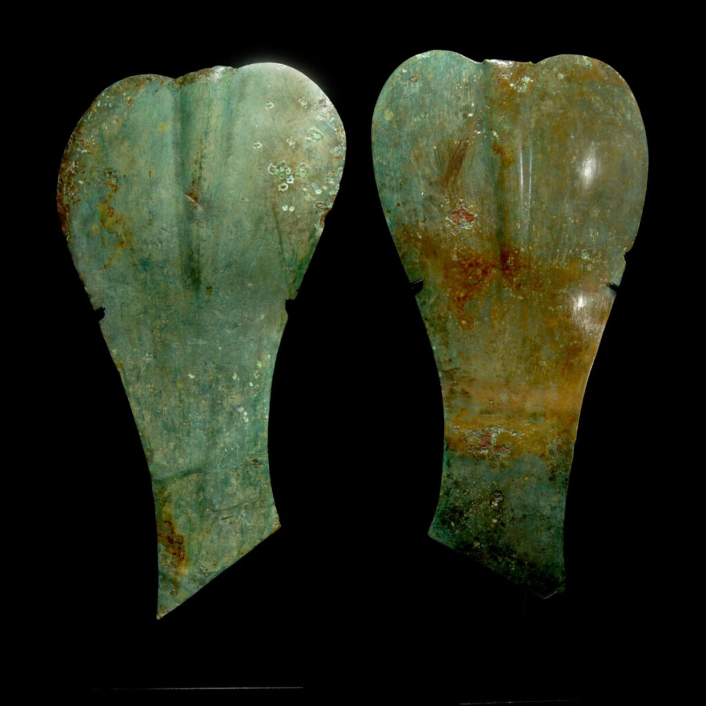 Assyrian or Urartian Bronze Plates of a Shoulder Armor – Christoph Bacher