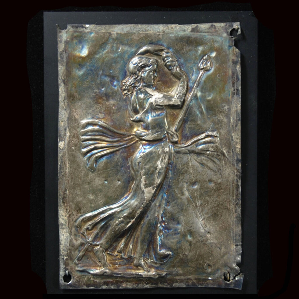 Silver Relief of a Dancing Maenad – Christoph Bacher
